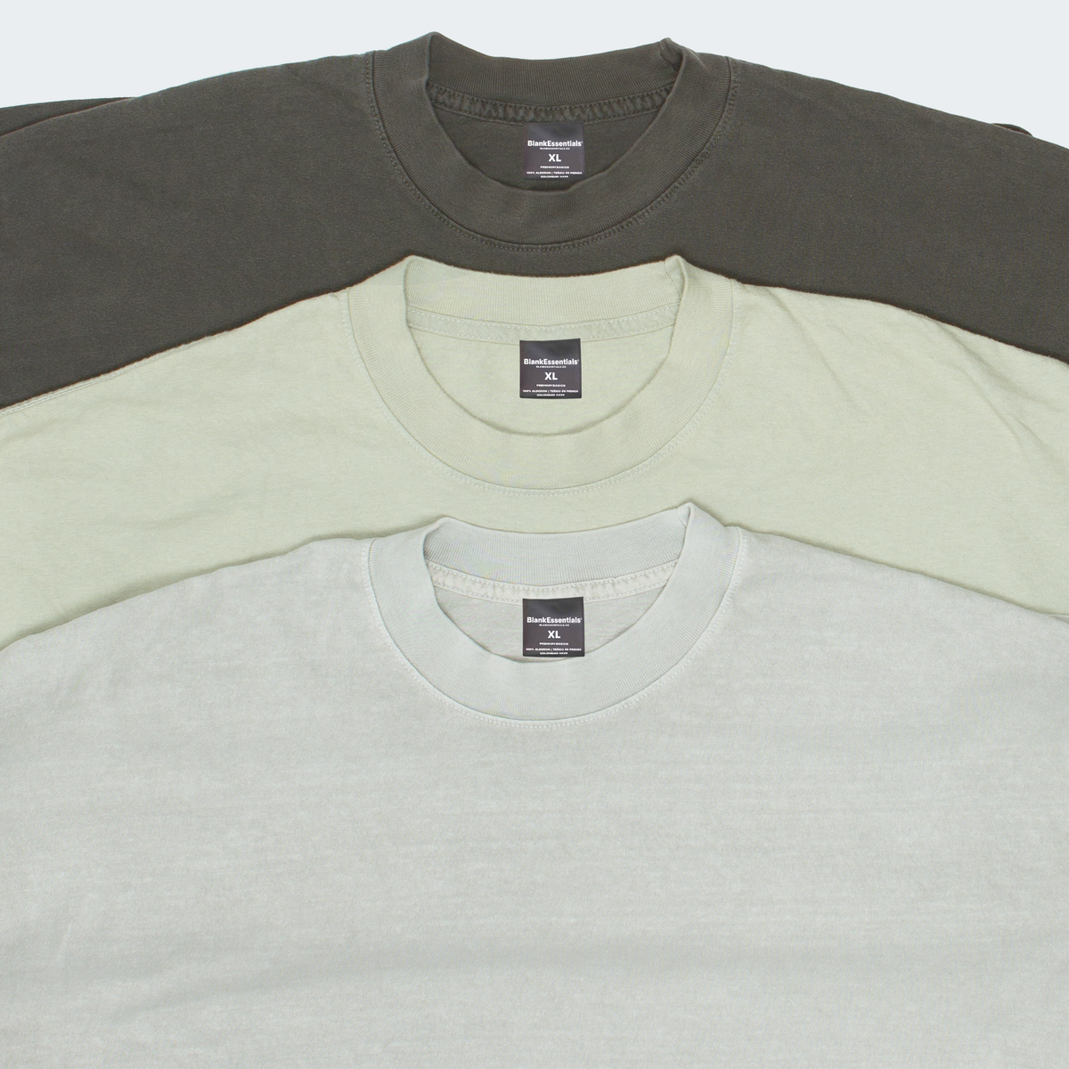3 PACK PREMIUM BASICS T-SHIRT - NEUTRALS – Blank Essentials