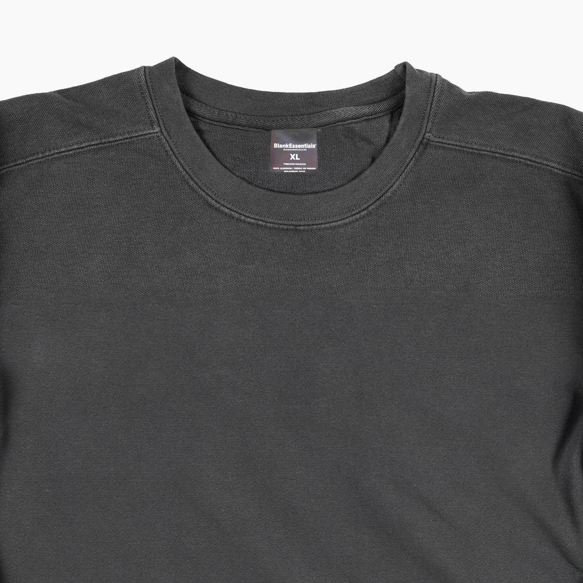 PREMIUM BASIC CREWNECK - VINTAGE GREY – Blank Essentials